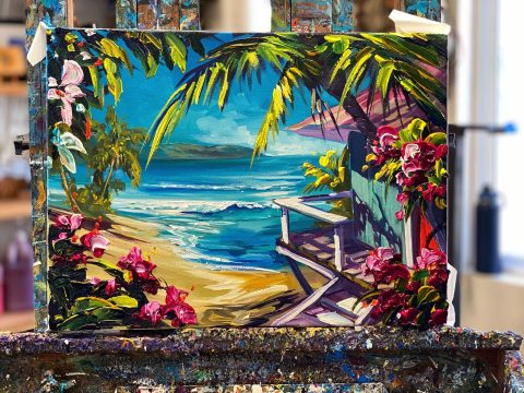 Insight on how Steve Barton starts and finishes a painting • Barton Studios
